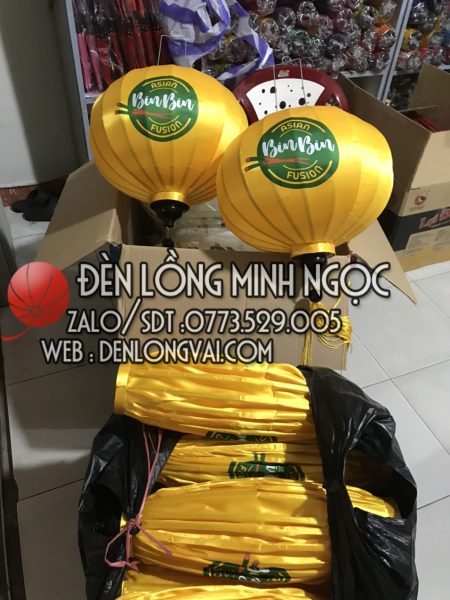 Đèn lồng in logo cho villa, khách sạn, nhà hàng, quán ăn, quý doanh nghiệp